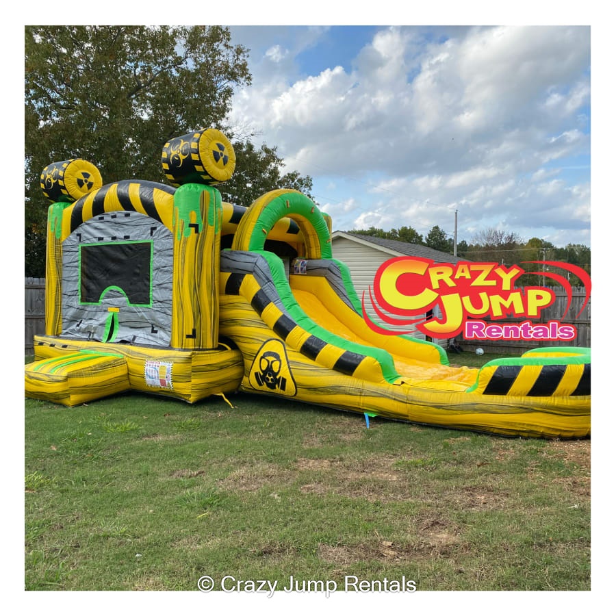 Toxic Yellow Combo - Hire in Al | Crazy Jump Rentals